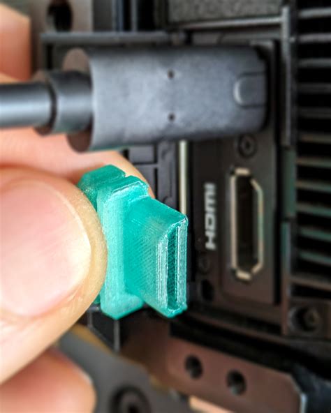 Hdmi Plug 3d Model By Make Anything On Thangs