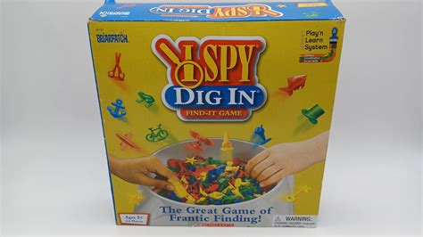 I Spy Dig In Board Game Rules For How To Play Geeky Hobbies