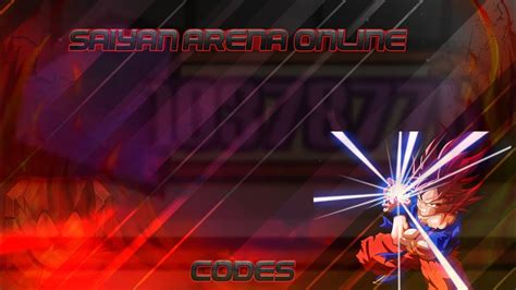 SAIYAN ARENA Code Codigos YouTube