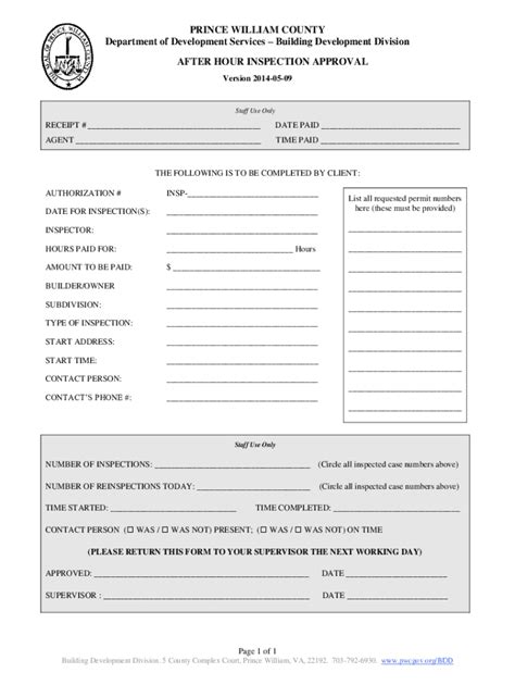 Fillable Online Eservice Pwcgov AUTHORIZED OVERTIME Fax Email Print