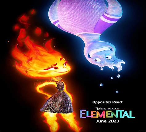“elemental” Ya Tiene Fecha De Estreno Y Un Nuevo Póster El Periódico Usa