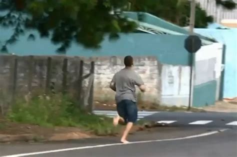 Emissora de TV flagra preso fugindo de cadeia Alagoas 24 Horas Líder