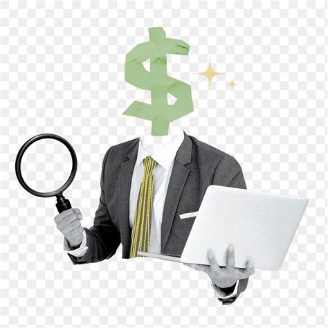 Download Premium Png Of Business Auditor Png Sticker Finance Concept