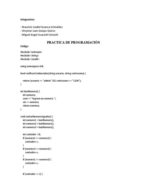 practica de programacion pdf control de acceso programación de