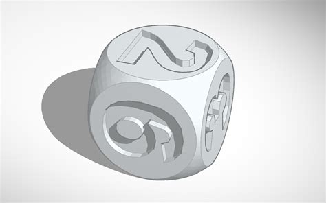 3d Design Dice Tinkercad