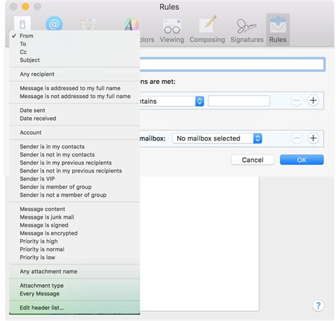 How To Set Up Email Rules In The Mail App On Mac