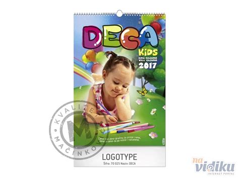 Kalendar Deca Štamparija Mačinković Beograd