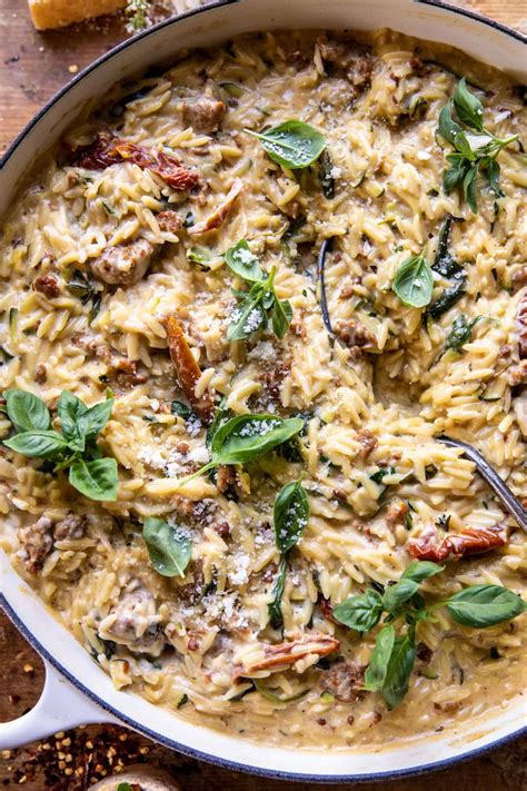 One Pot Creamy Sun Dried Tomato Orzo Artofit