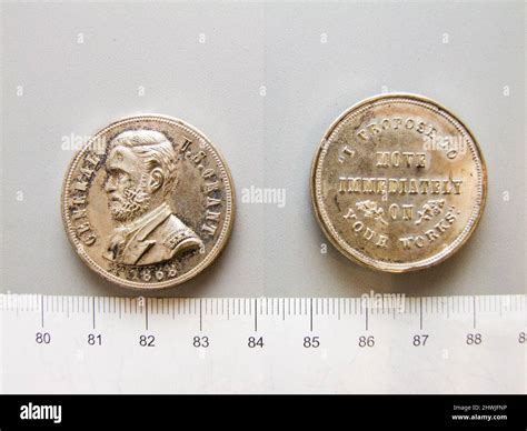 The Us Grant Campaign Medal Subject Ulysses Simpson Grant American