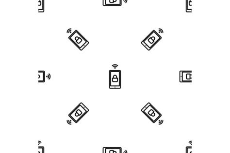 Smartphone Wireless Lock Pattern Graphic By Nsit0108 · Creative Fabrica