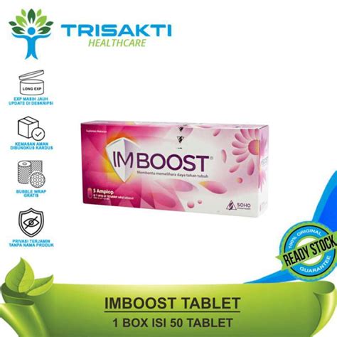 Jual Imboost Tablet 1box Isi 50tablet Di Seller Miyustore Tugu Utara Kota Jakarta Utara Blibli