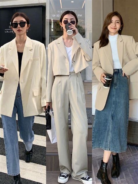 Cách Mặc Vest Nữ Không Bị Già đẹp Như Sao Hàn Hải Nguyên Group