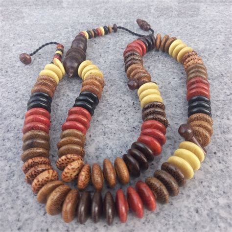 Kayu Tasbih Combination Of 11 Kinds Of Wood 16mm Flat Model Lucky