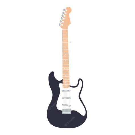 Premium Vector Vector Electric Guitar Musical Rock Instrument
