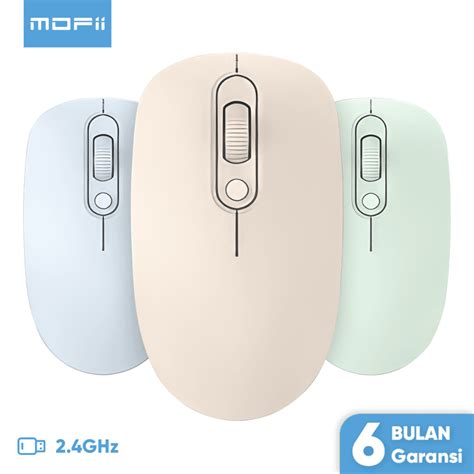 Jual Mofii Mouse Wireless Silent Click 24g M113 Shopee Indonesia