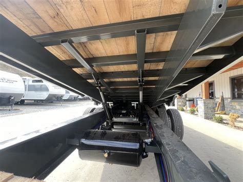 2025 Behnke 102x30 Super Duty Air Brake Gravity Tilt Deckover Trailer