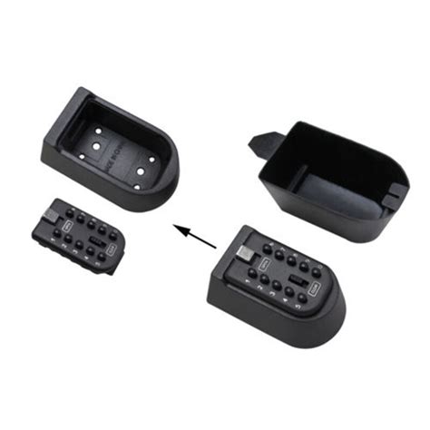 Key Safe Box Aluminium Alloy Wall Mounted Home Saf Grandado