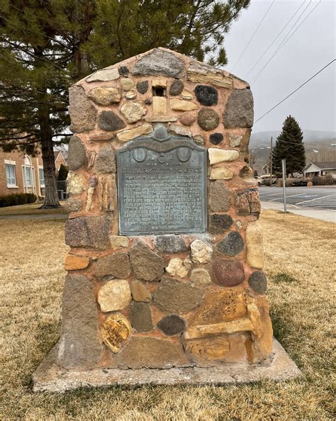 Historical Markers Daughters Of Utah Pioneers