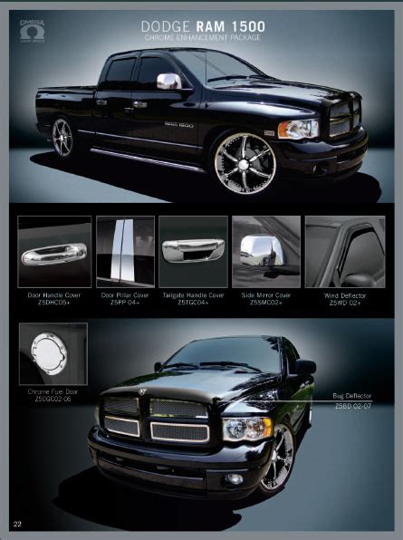 Dodge Ram Chrome Accessories Custom Ram 1500 Aftermarket Parts
