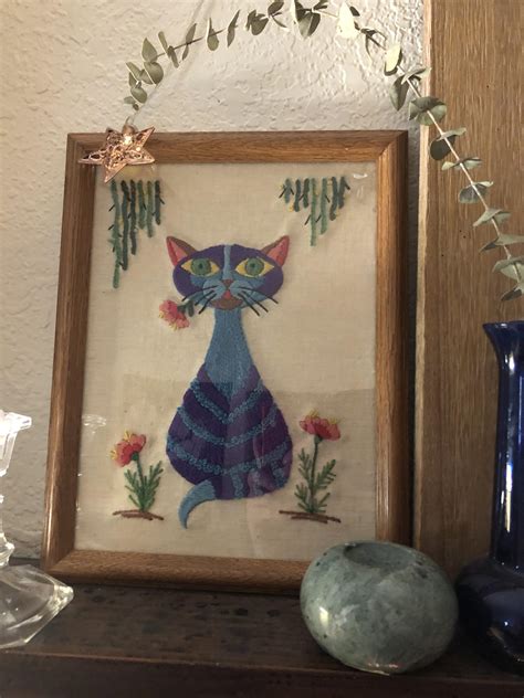 Bought This Funky Kitty 2 99 The Other Day And I Cant Stop Admiring It R Thriftstorehauls