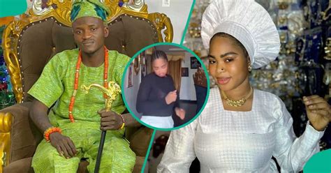 Portable Excitedly Shares Video Of Wife Bewaji Dancing To His New Anthem Ganusi Peeps React