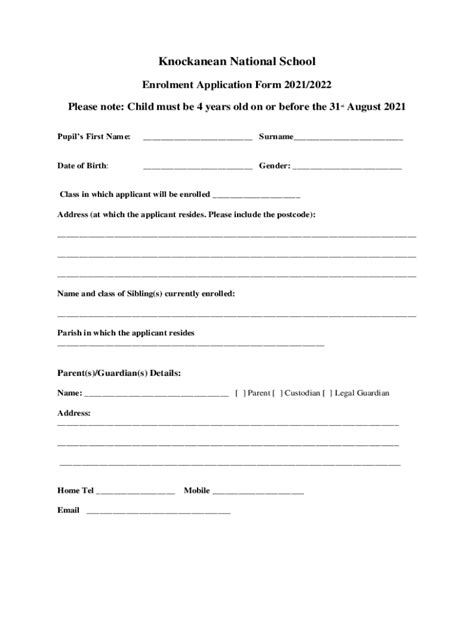Fillable Online K 12 NOLA PS Common Application Process NCAP For