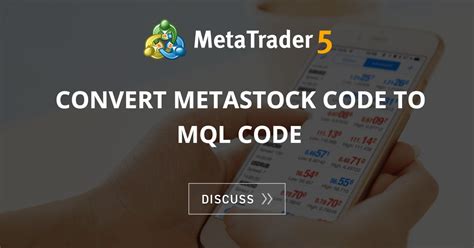 Convert Metastock Code To Mql Code Electronic Trade Mql4 And Metatrader 4 Mql4 Programming