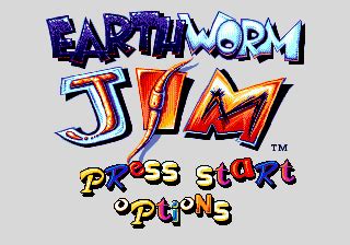 Earthworm Jim 1994 Sega Mega Drive Cart By Virgin Interactive Ent