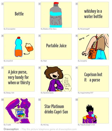 Bottle Drawception