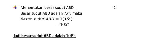 Diketahui Besar Sudut Abd7×°sudut Dbc5×°jika S