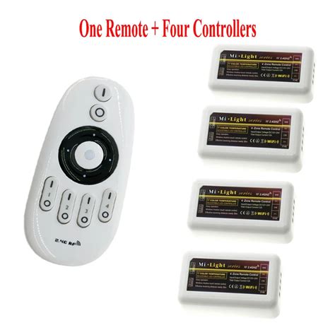 LED CCT Controller 2 4G RF Mi Light LED Dimmer Adjustment Brightness 4