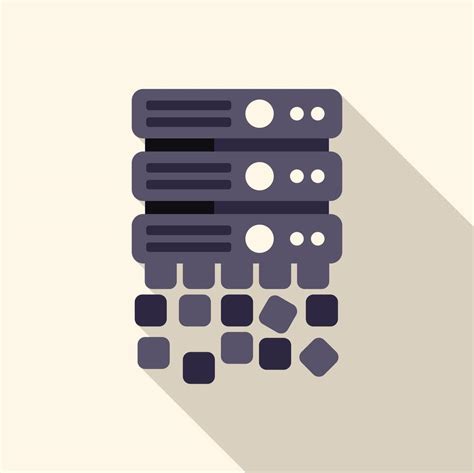 server rack transforming into binary code data stream 48293269 vector