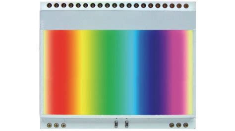 EA LED55X46 RGB Display Visions LCD Backlight RGB 40 MA Distrelec