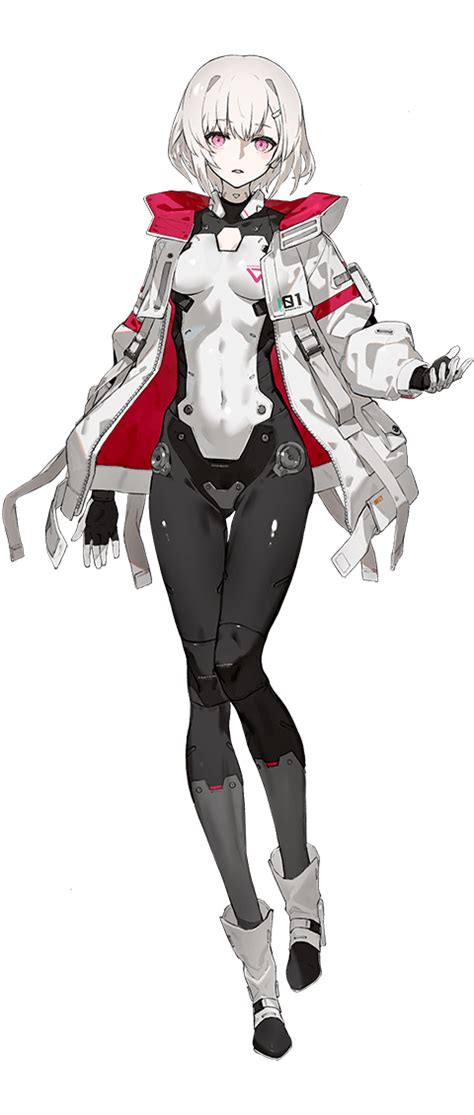 Neco Ada Synduality Synduality Synduality Echo Of Ada Official Art 1girl Arm Up Belt