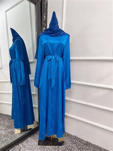 Eid Mubarak Dubai Abaya Turkey Muslim Sets Hijab Dress Caftan Etsy