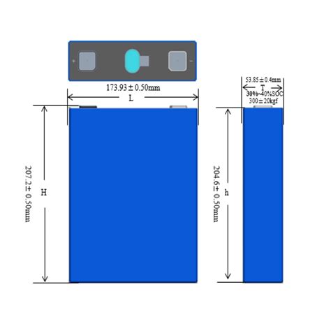 EVE LF230 3.2V 230Ah LiFePO4 Prismatic Battery Cell - LiFePO4 Battery