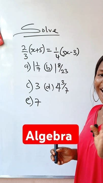 Algebra Explained In Details Maths Mathshorts Algebra Youtube