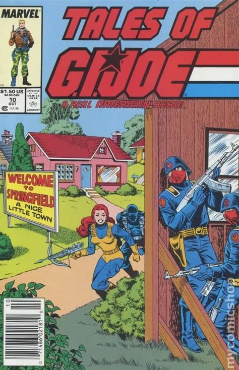 The Cover To Tales Of G I Joe Featuring An Image Of Two Men In Blue