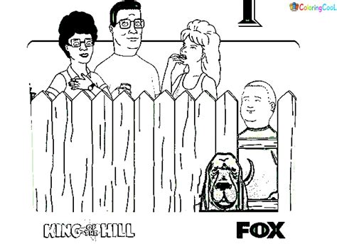 Peggy Hill From King Of The Hill Coloring Pages Coloring Cool