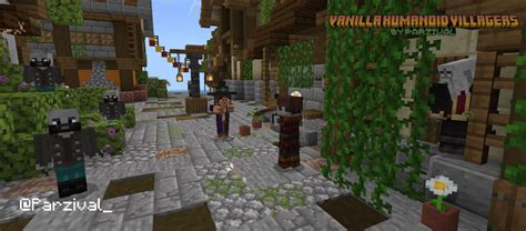 Vanilla Humanoid Villagers Gallery Minecraft Bedrock Texture Packs