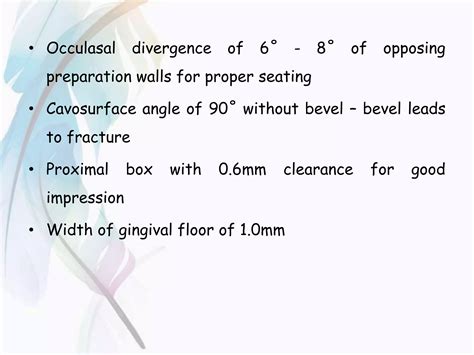 Class I Ii Indirect Tooth Coloured Restoration Pptx