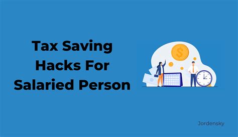 How To Save Income Tax For Salaried Employees Jordensky