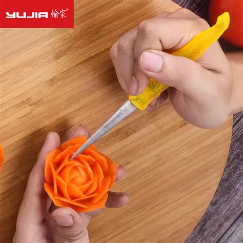 食品雕刻刀厨师雕花主刀水果雕刻刀专业学生入门厨房专用龙纹刀具虎窝淘