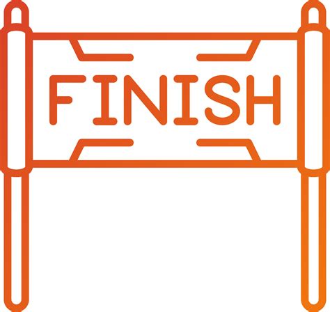 Finish Icon Style 21646069 Vector Art At Vecteezy