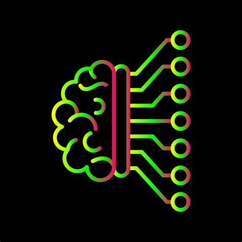 Machine Learning Vector Icon 20224620 Vector Art At Vecteezy