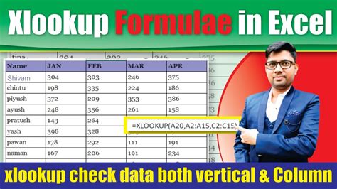 🔥 Use Of Xlookup Formula In Excel Xlookup Explained In Hindi Excel Expert Youtube