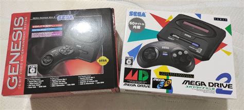 Sega Genesismega Drive Mini 2 Bundle Video Gaming Video Game