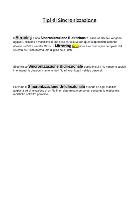 Esame Eipass Sette Moduli Docsity