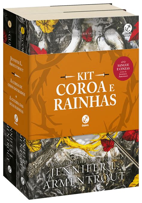 Kit Coroa E Rainhas Vol 3 E 4 Sangue E Cinzas Grupo Editorial Record