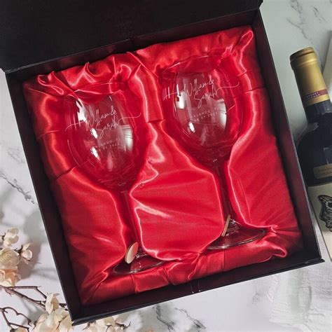 Personalized Wine Glasses Etsy